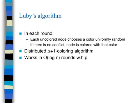 Ppt Distributed Coloring Powerpoint Presentation Free Download Id