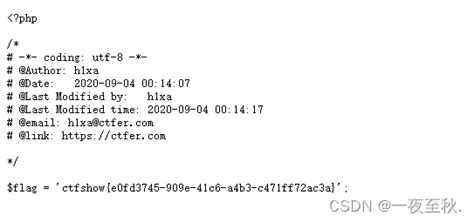 Ctfshow Web入门 命令执行ctfshow Web入门命令执行 Csdn博客