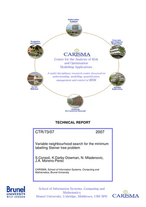 Pdf Variable Neighbourhood Search For The Minimum Labelling Steiner Tree Problem