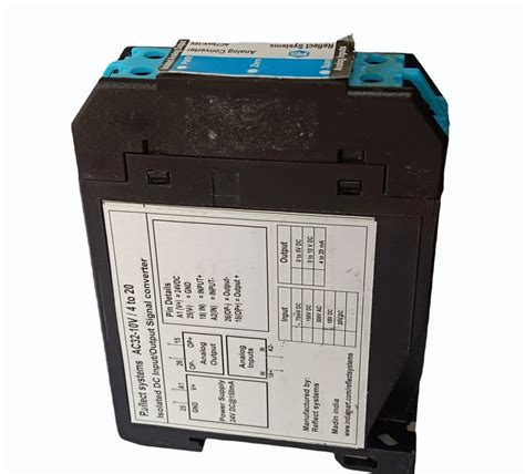 Vertical 25ma Analog Signal Isolator Ct Input 4 20ma Output For