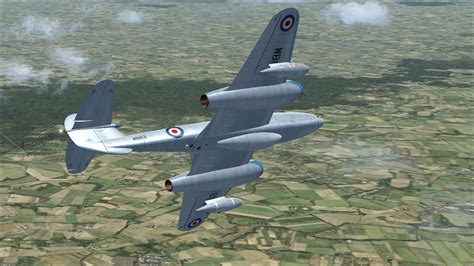 Gloster Meteor Pr10 Wb163 For Fsx