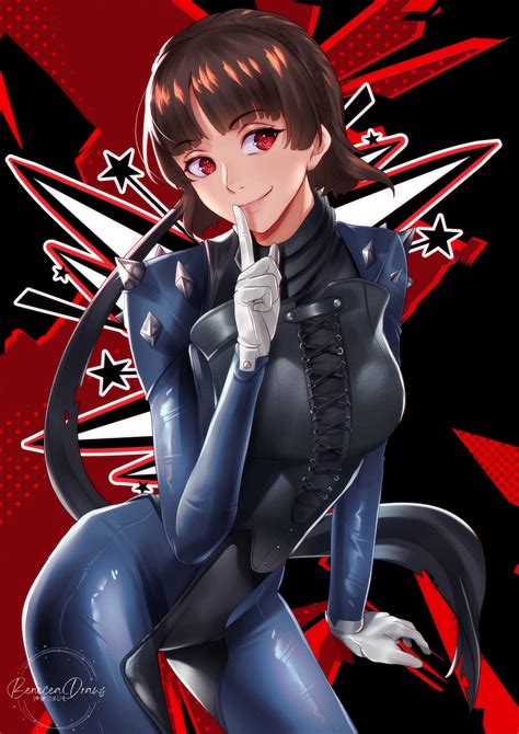 Niijima Makoto And Queen Persona And More Drawn By Beneceadraws Danbooru