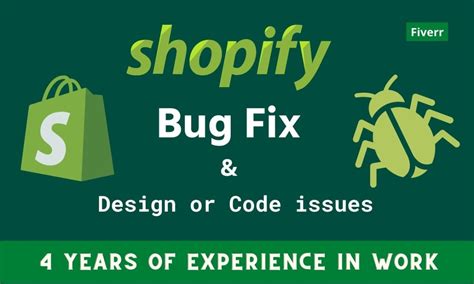 I Will Shopify Bug Fix Shopify Store And Liquid Code Problems