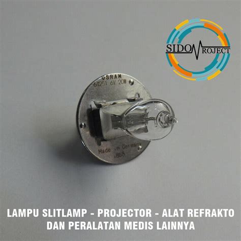 Jual Sparepart Bulb 6v 20w Halogen Slit Lamp Bulb Keratometer Lampu