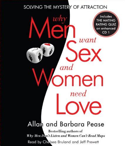 Why Men Want Sex And Women Need Love Solving The Mystery