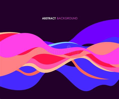 Colorful Irregular Shapes Make Up The Abstract Background Stock Vector Illustration Of Purple