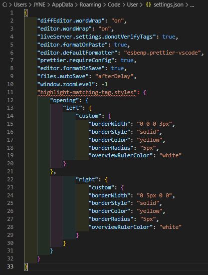 Something Wrong With My Settings Json VS Code When I Tried Adding The