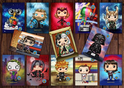 Illustrations For Funko Pop Shop On Behance