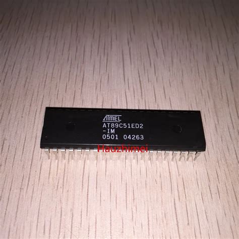 1PCS AT89C51ED2 IM AT89C51ED2 AT89C51 89C51 DIP40 In Connectors From Lights Lighting On