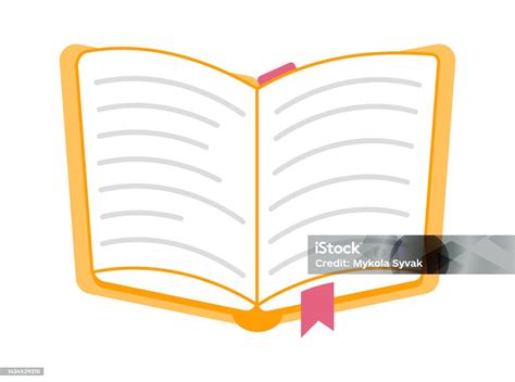 책갈피가 있는 책을 열었습니다 교육 아이콘입니다 벡터 일러스트 레이 션 0명에 대한 스톡 벡터 아트 및 기타 이미지 0명 공란 과학 Istock