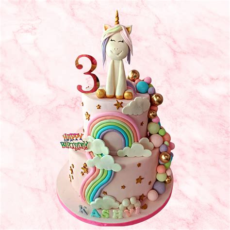 Magical Unicorn Cake Legateaucakes