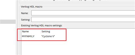 Verilogmacro Intel Community