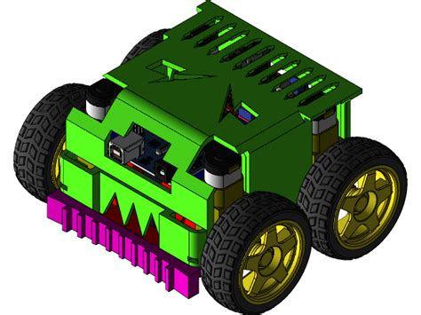 3d File Soccer Bot Bushido Brawler ⚽・3d Printing Model To Download・cults