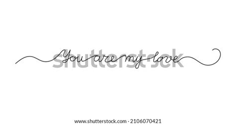 Continuous One Line Script Cursive Text Stock Vector Royalty Free Shutterstock