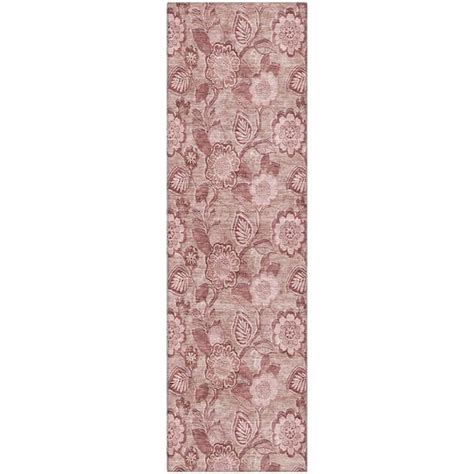 Addison Rugs Mayfield Premium Machine Washable Abstract Amf1939 Blush 2