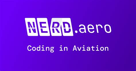 Nerd Aero Software Development Outsource For Aviation Companies
