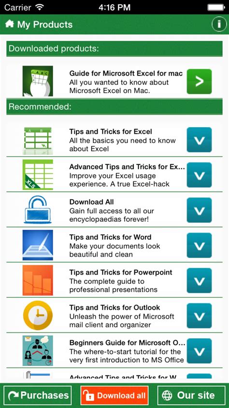 Guide For Microsoft Excel For Mac Para Iphone Download