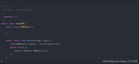 Java内存溢出异常（上）调用打印设备异常error堆栈溢出 Csdn博客