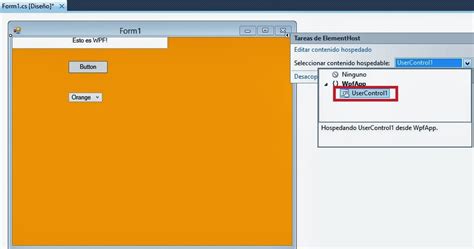 Integrar Wpf En Windows Forms