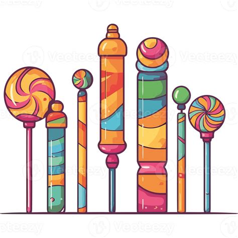 Candy Lollipops Illustration 49577257 Png