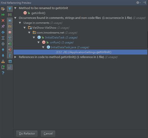Android Studio Rename Attribute Or Method Not Always Working Stack