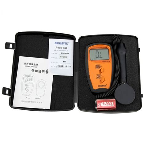 Uv340b Pocket Uv Light Meter Luxmeter Uva Uvb Measure Tester Free Shipping Thanksbuyer