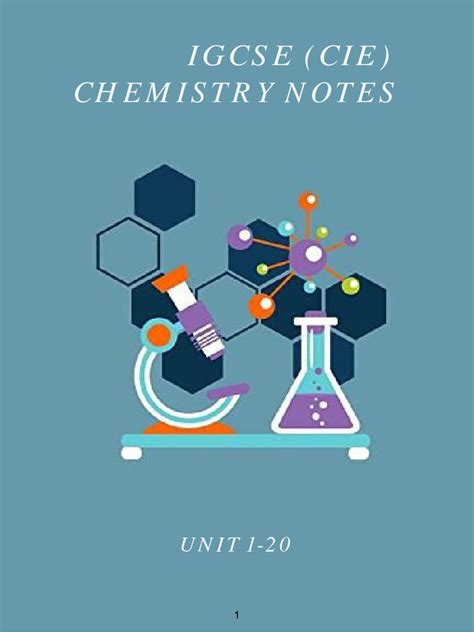Igcse Chem Notes 1 2 Pdf Gases Distillation