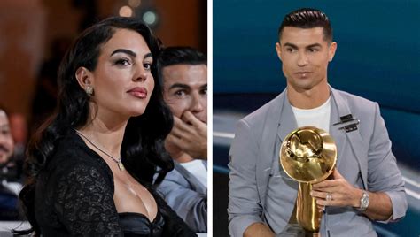 Cristiano Ronaldo Wins Globe Soccer Awards In Givenchy Harness Suit