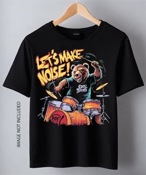 Lets Make Some Noise Typography Tshirt Design Vector Quotes Tshirt