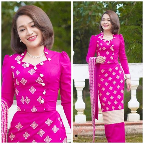 မမဆန်းရ့ဲ မြန်မာဝတ်စုံအလှ အင်္ကျီဒီဇိုင်းလှလှလေးများ Facebook