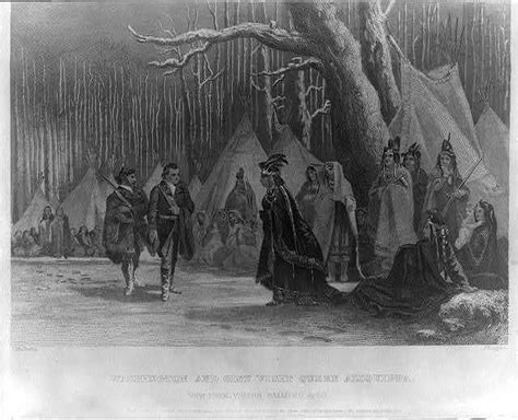 Christopher Gist With George Washington