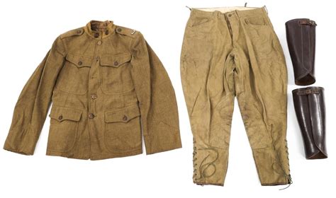 Sold At Auction Wwi Us Army National Guard M1912 Uniform Lot