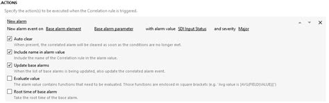 alarm template increase alert conditional monitoring dataminer dojo