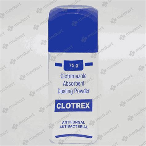 Clotrex Dusting Powder 75 Gm View Price Combination And Alternatives