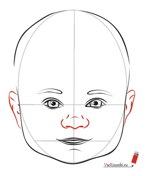 Как нарисовать ребенка карандашом поэтапно легко
