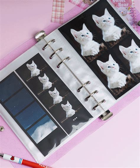 1칸속지 추가 인생네컷 앨범 포카 바인더 기본 속지 25매 포함 정리 대용량 보관 파일 콜렉트북 하루필름 콜북 에이블리