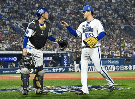 【dena】中川颯、1回2／3を無安打3奪三振「油断せず、全球決め球のつもりで投げられた」 プロ野球写真ニュース 日刊スポーツ
