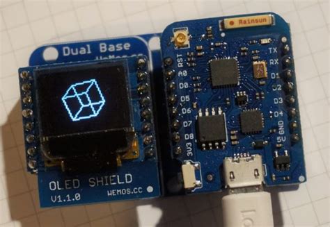 GitHub Timopb D1 Qube Example Sketch For A D1 Mini Pro With A Wemos