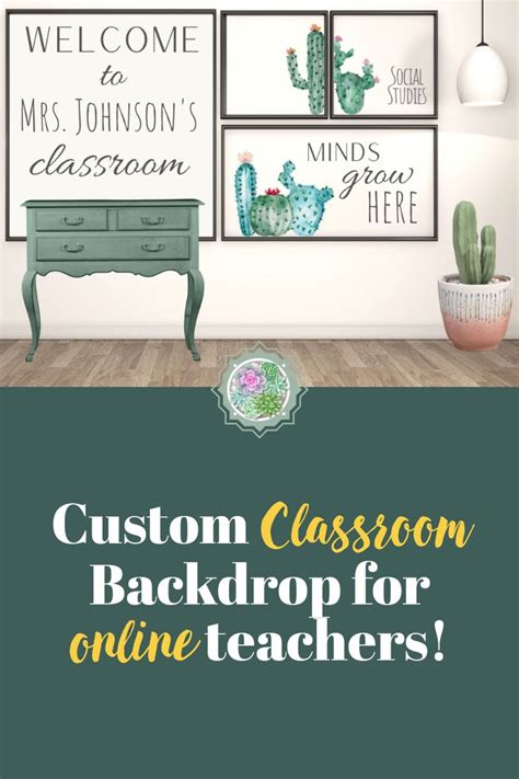 Customized Classroom Backdrop Online Teachers Classroom Classroom