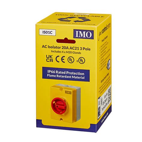 Rotary Isolator Switch Is01c Imo Precision Controls Limited Low Voltage Ac Closed Circuit