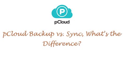 Pcloud Backup Vs Sync Whats The Differences