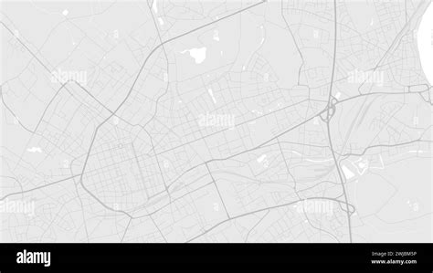 Krefeld Background Map Urban Area Stock Vector Image And Art Alamy