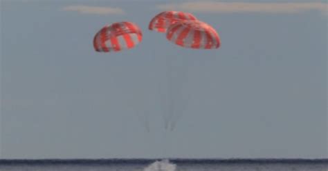 다시 인류를 달에 한발 더…미 무인 우주선 오리온 무사 귀환