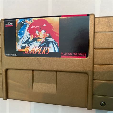 Slayers English Snes Etsy