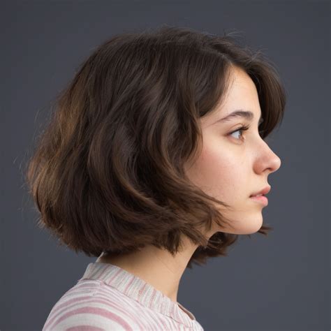 Testing Ai Generated Hair For Sdt Realistic Brunette Bob Undertow Club