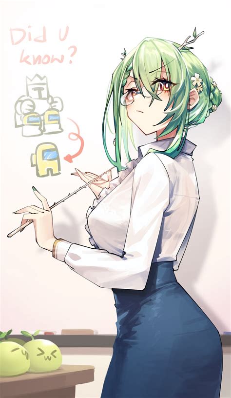 Ceres Fauna And Sapling Hololive And More Drawn By Adarin Danbooru