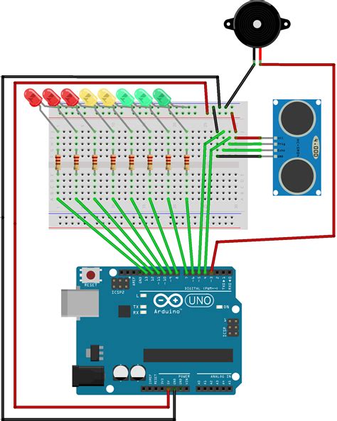 tecnovando desde 2013 sensor de aparcamiento con arduino