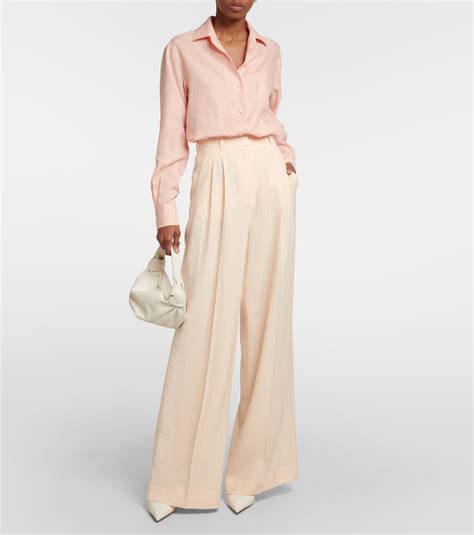 Loropiana 네오 안드레 리넨 셔츠 페칭