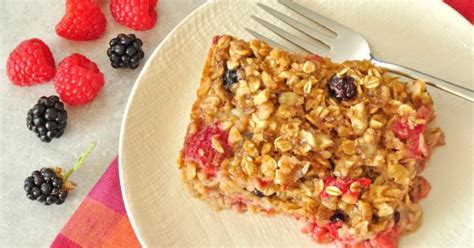 Medlineplus Baked Berry Oatmeal