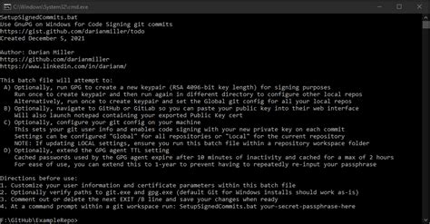 Configure Git For Signed Commits On Windows Using Gpg Ideasawakened
